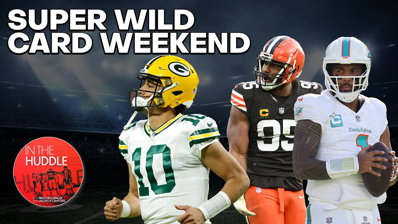 SUPER Wild Card Weekend | In the Huddle - YouTube