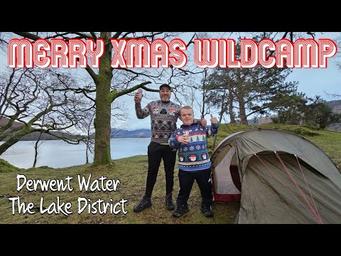 MERRY XMAS WILDCAMP WITH LITTLE MICK / Derwent Water, The Lake District ...