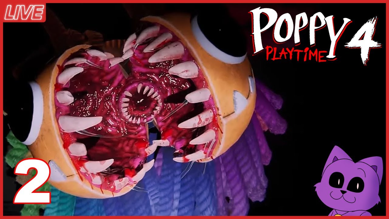 [VOD] Poppy Playtime Chapter 4 (Part 2) - YouTube