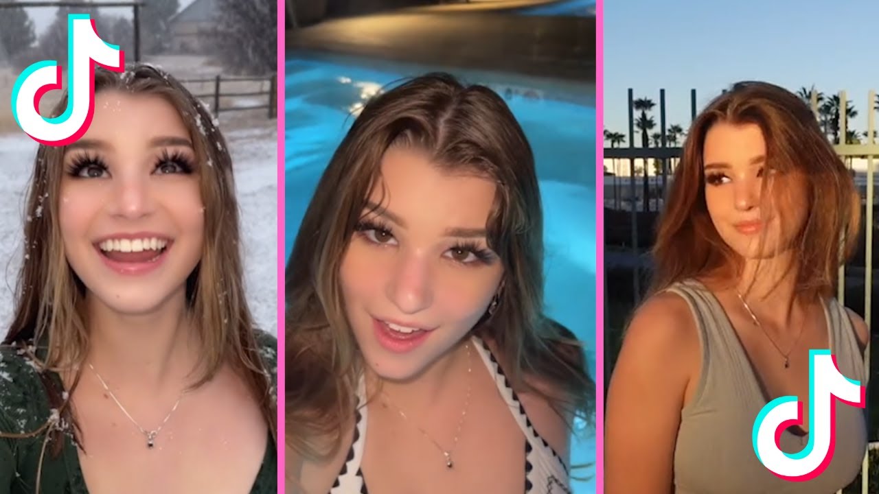 BEST OF TIKTOK BROOKE MONK ( brookemonk_ ) - WINTER 2021 - YouTube