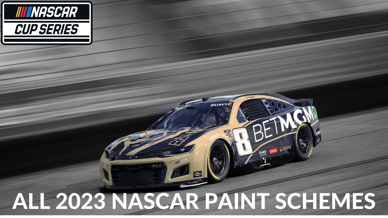 All 2023 NASCAR Paint Schemes - YouTube
