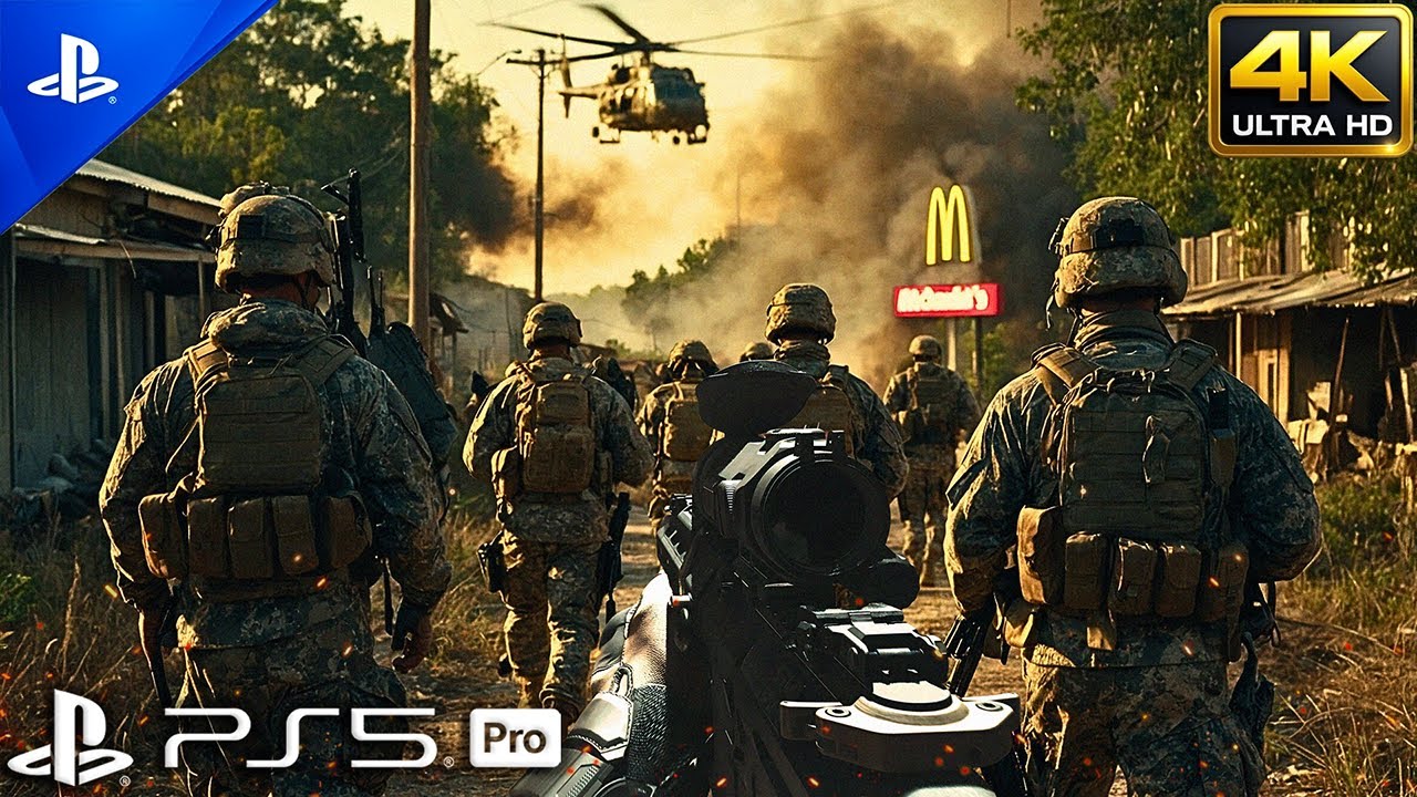 (PS5 PRO) Call of Duty MW2 - U.S. Vs RUSSIA WAR | Realistic ULTRA ...