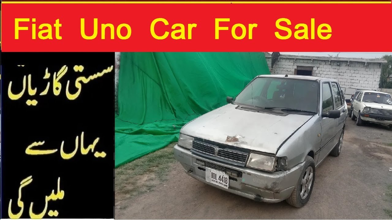 Fiat uno car for sale in pakistan,model 2002 - YouTube