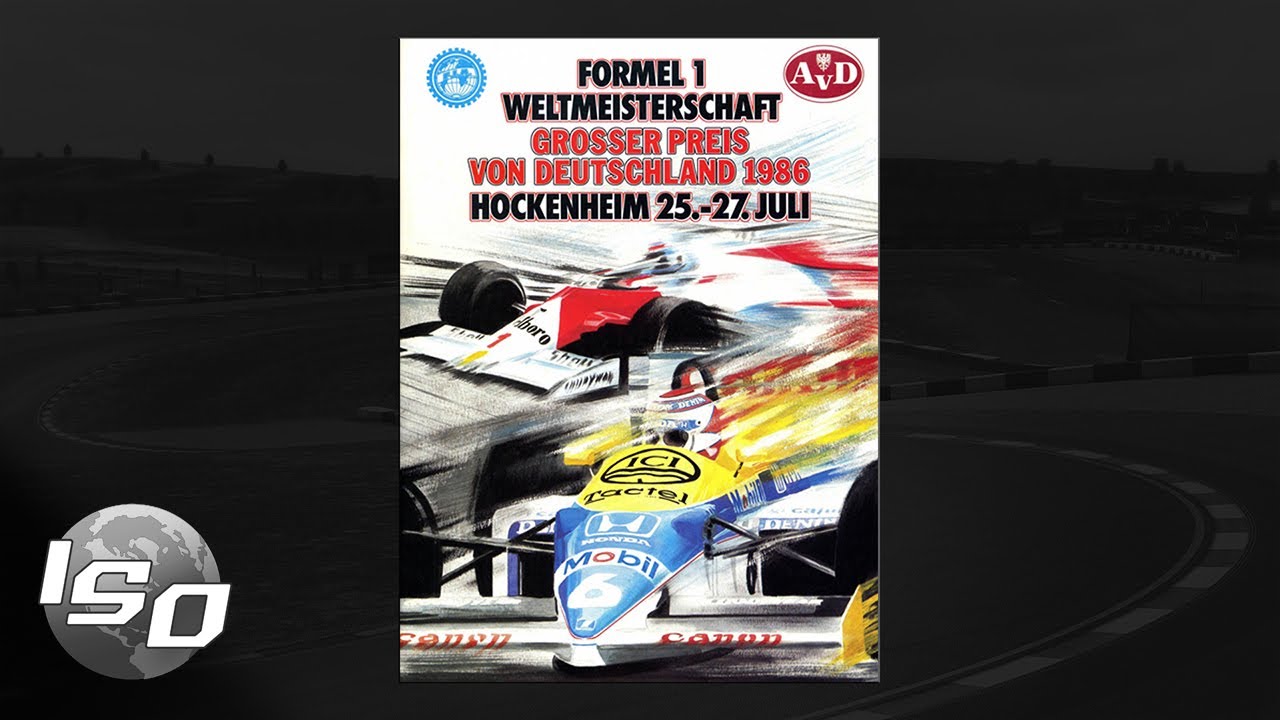 ISO 1986 F1 | Round 10 | XLVIII Großer Preis von Deutschland - YouTube
