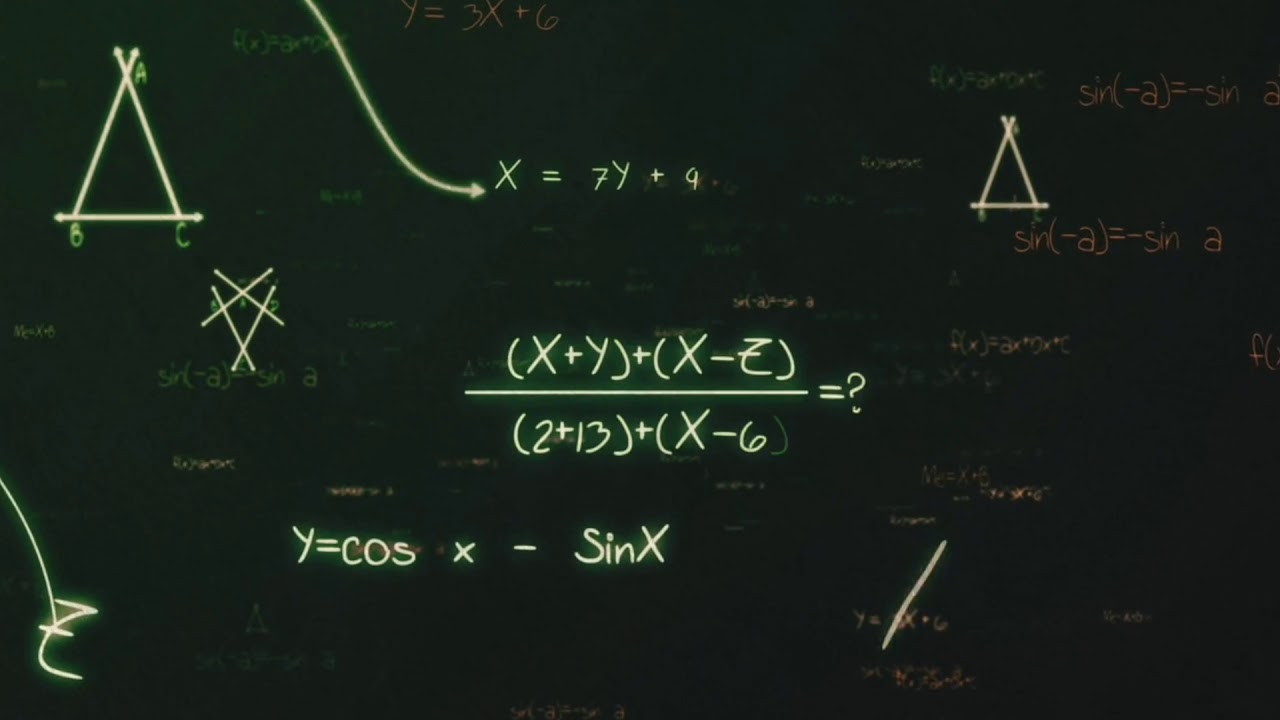 MATH INTRO TEMPLATE #3 | NO COPYRIGHT - YouTube