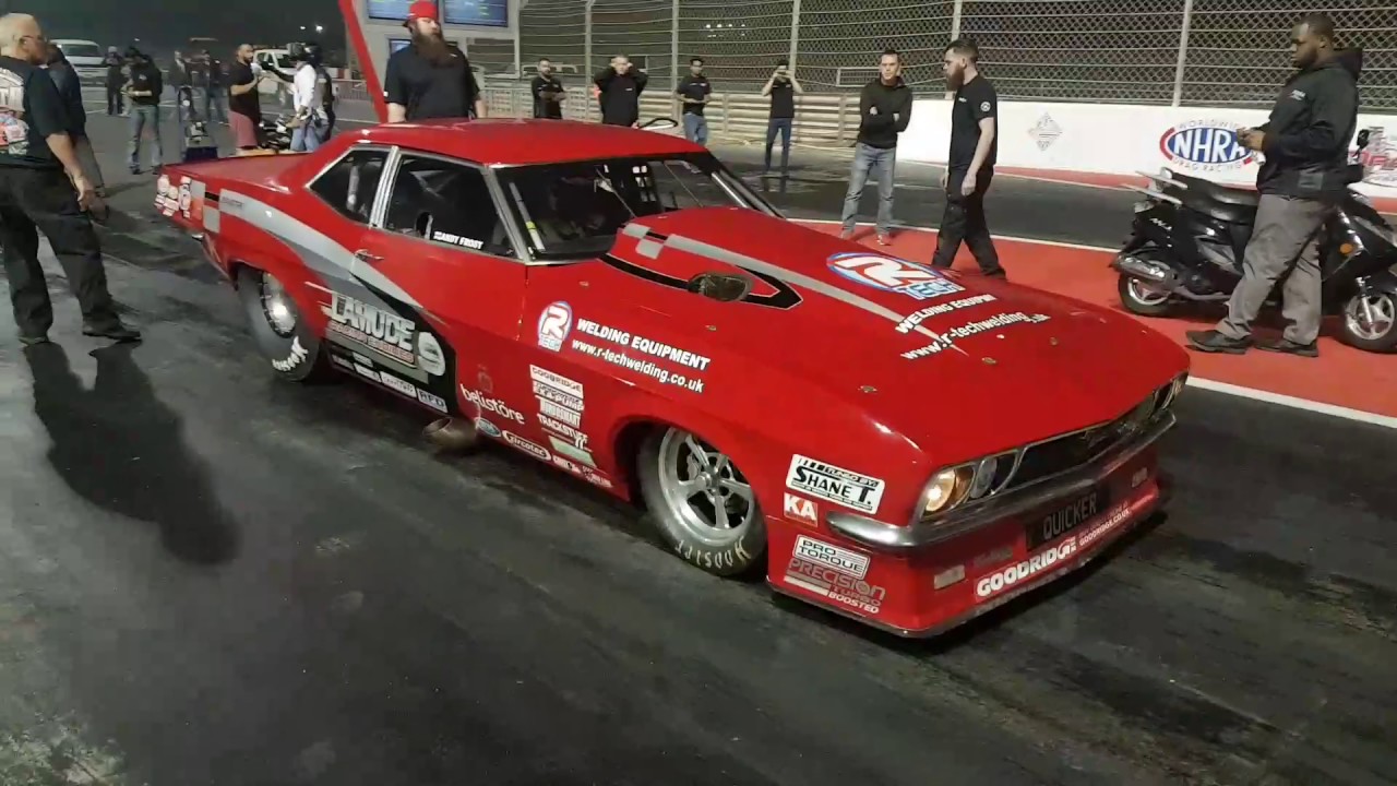 Red Victor 3, Bahrain Tour, Day 3 11th Jan 2017, First run Burnout ...