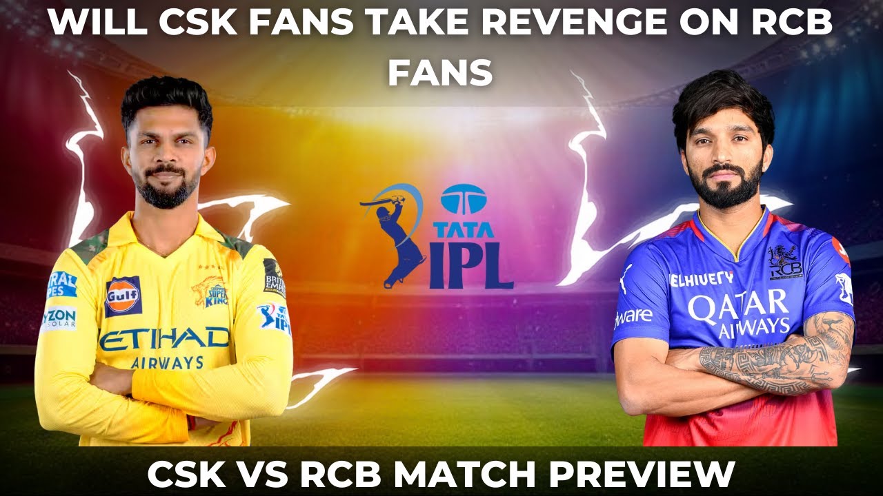 WILL CSK FANS TAKE REVENGE ON RCB FANS FOR MAY 18 ?? 🔥 | CSK VS RCB ...