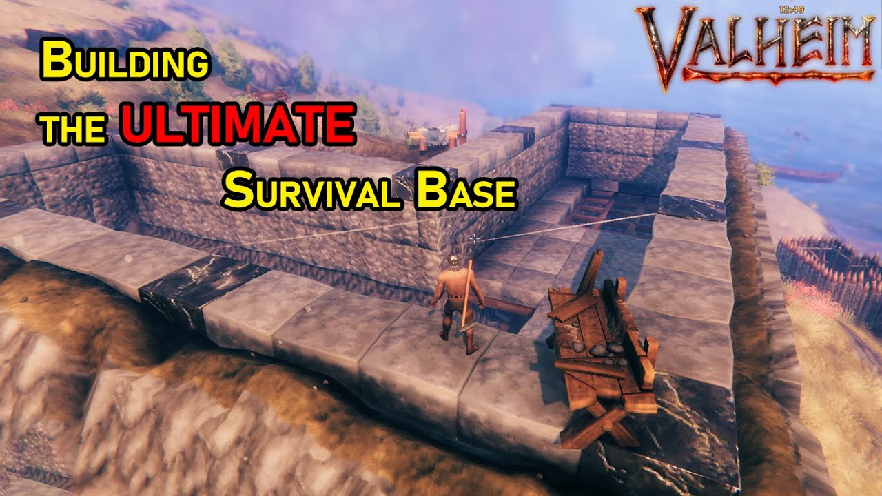 LIVE: Building the ULTIMATE Survival Base in Valheim! - YouTube