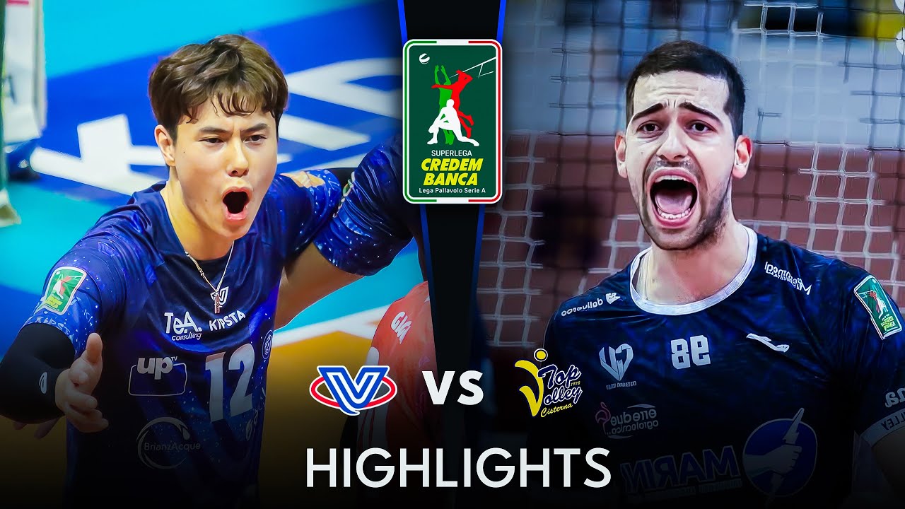 Cisterna vs Monza | Highlights | Superlega Round 11 - YouTube