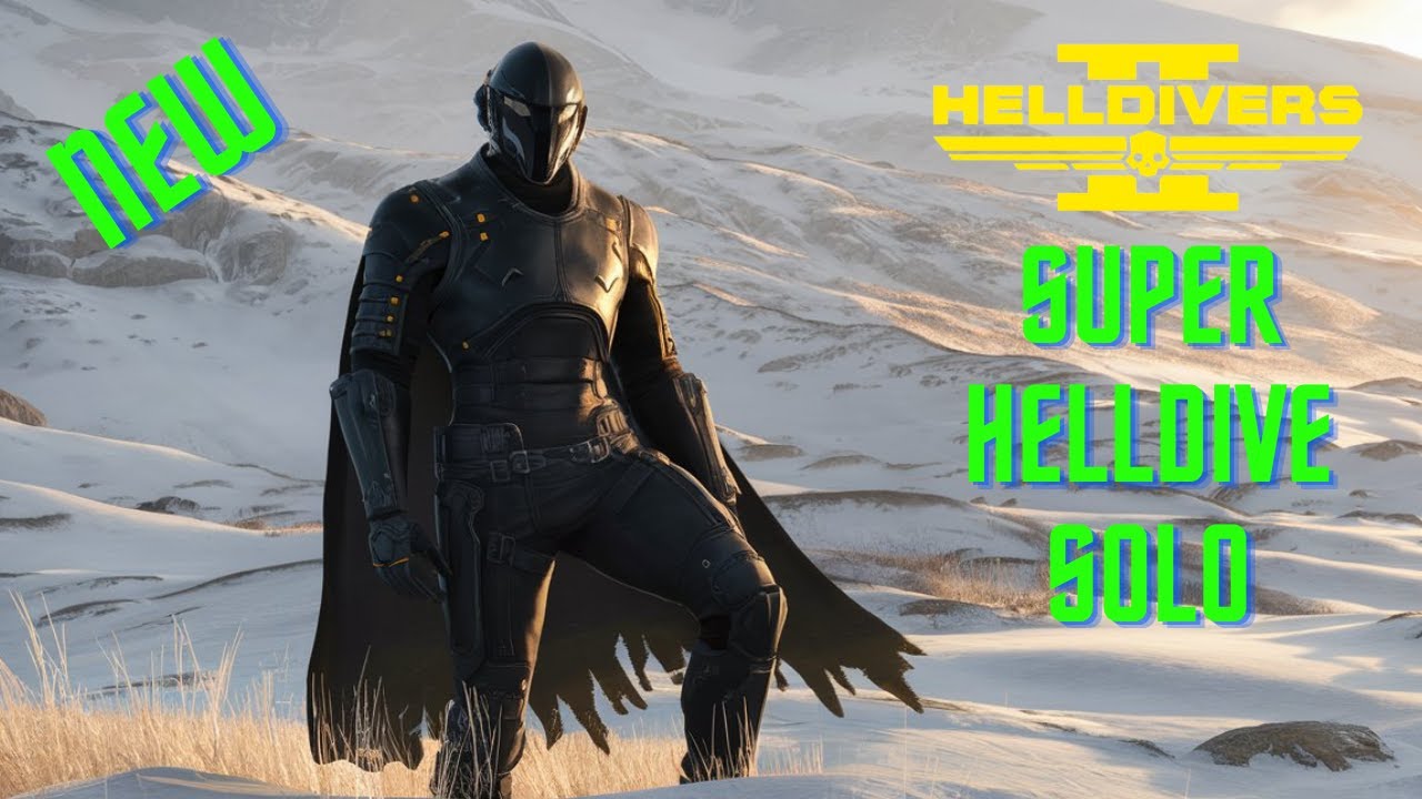 Helldivers 2: Soloing The New Hardest Difficulty (Lvl 10 Super Helldive ...