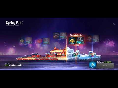 Pacific Warships: Claymore event started 