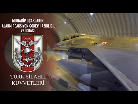 Muharip Uçakların Alarm Reaksiyon Görev Hazırlığı ve İcrası
