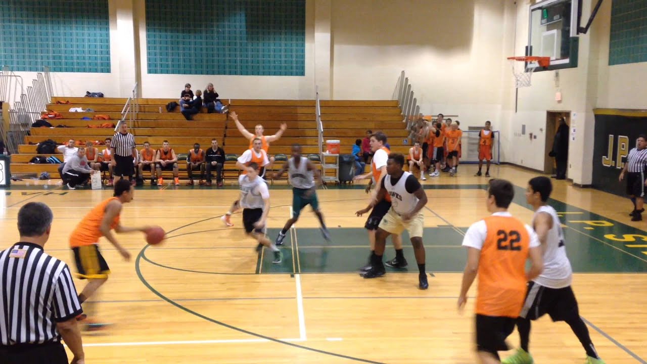 Eddie Varsity Basketball Scrimmage 12-13-14 vs JP Stevens - YouTube