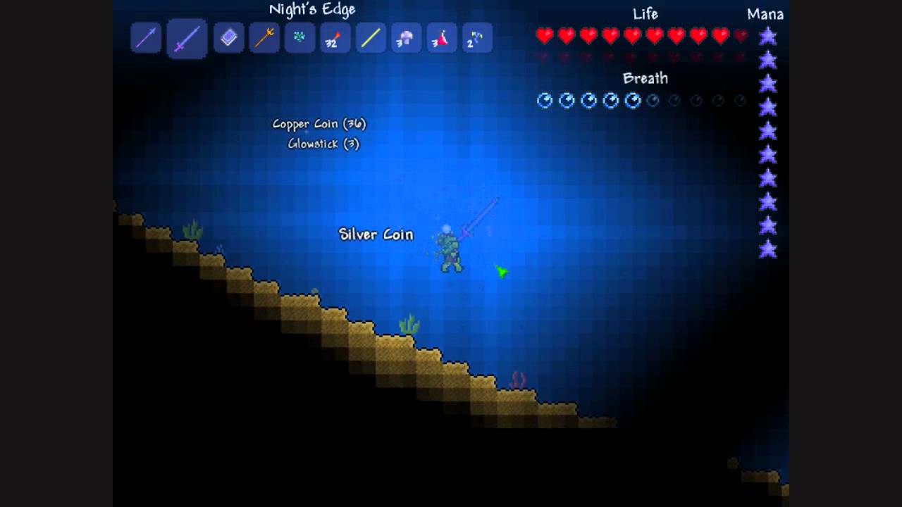 Terraria: Sharks, Vultures, Crabs, and Jelly Fish!!! - YouTube