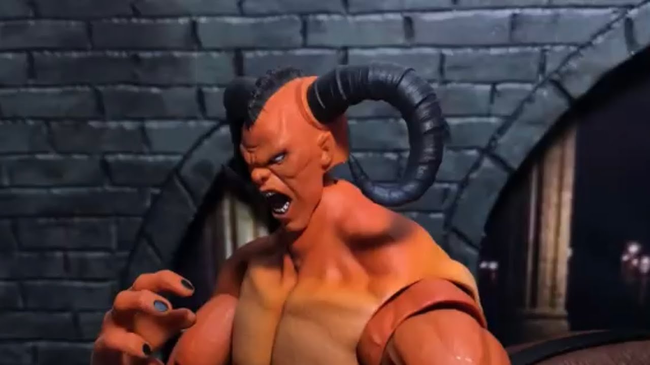Motaro Fatality ~ Mortal Kombat stop motion - YouTube