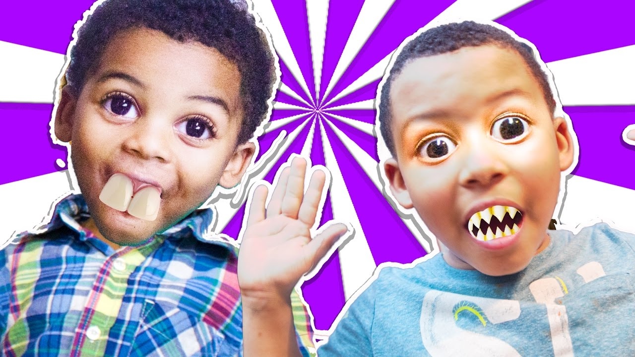 BAD BABY GROWS GIANT TEETH ⎜TOOTH PASTE PRANK GONE WRONG AND DAD FREAKS ...