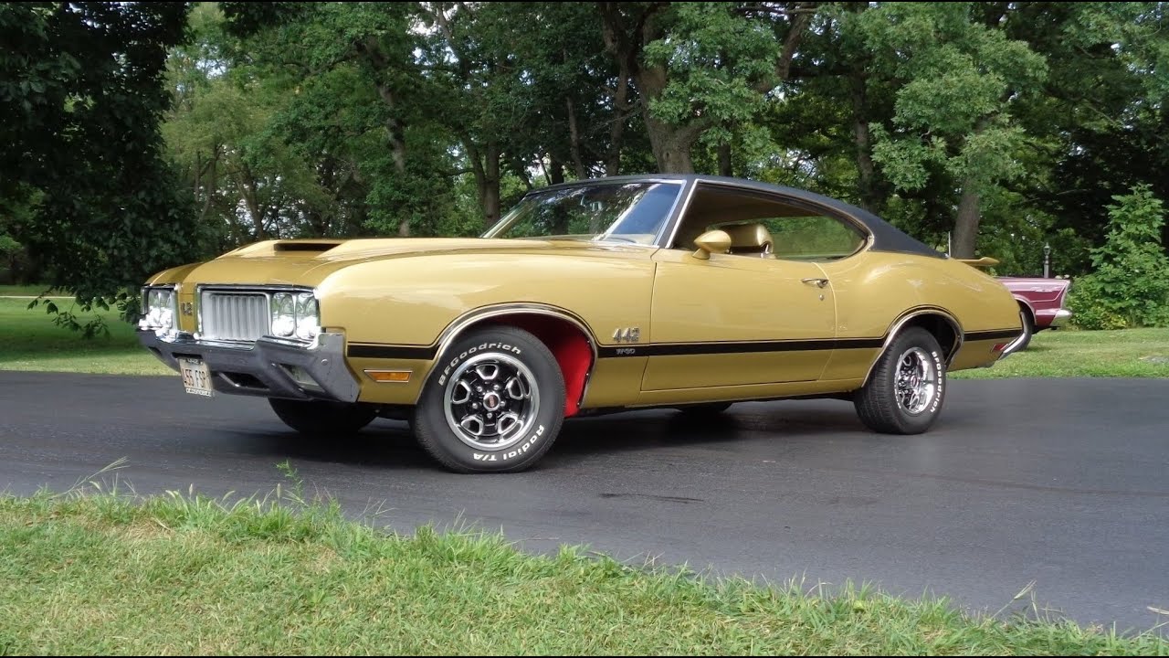 1970 Oldsmobile Olds 442 W-30 Tribute in Gold & Engine Sound on My Car ...