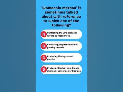 Mosquito Wars: The Wolbachia Method #upsc #cds #civilservices #ssc - YouTube