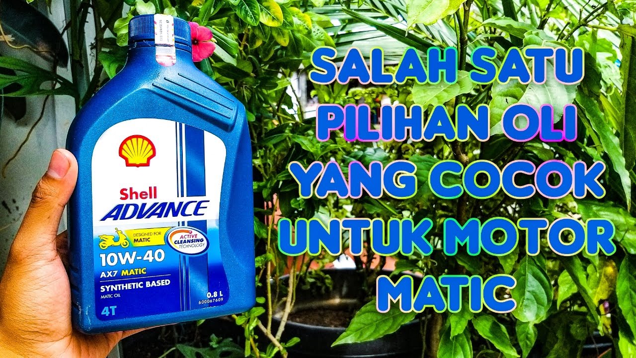 #374 Oli Matic Shell AX7 Di Honda Scoopy - Cocok Untuk Di Pakai Harian ...
