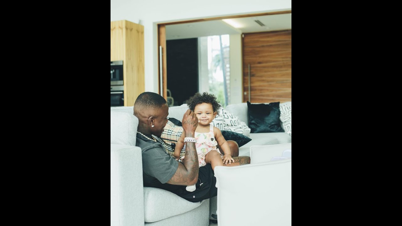Lovely!! Dababy Easily Rocks His Daughter Velour - YouTube
