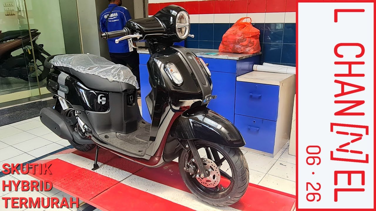 Walkaround Yamaha Fazzio Hybrid Connected Neo - Indonesia - YouTube