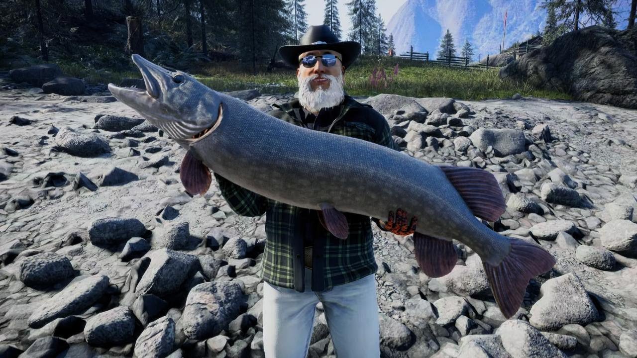 (Off The Shore's Of Norway Northern Pike DIAMOND) 40.14lb 4.49ft Size 1 ...