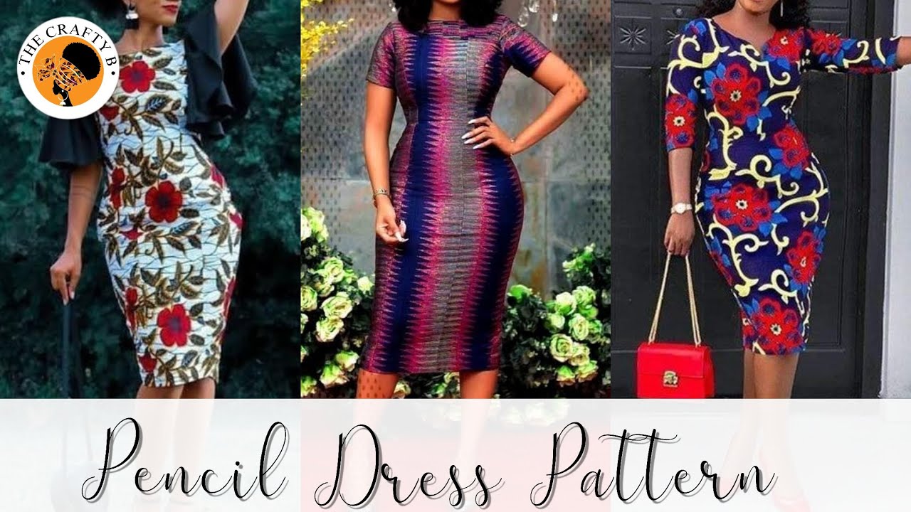 How To Cut A Basic Pencil Dress || How To Draft Basic Dress Block || Beginner Friendly - YouTube