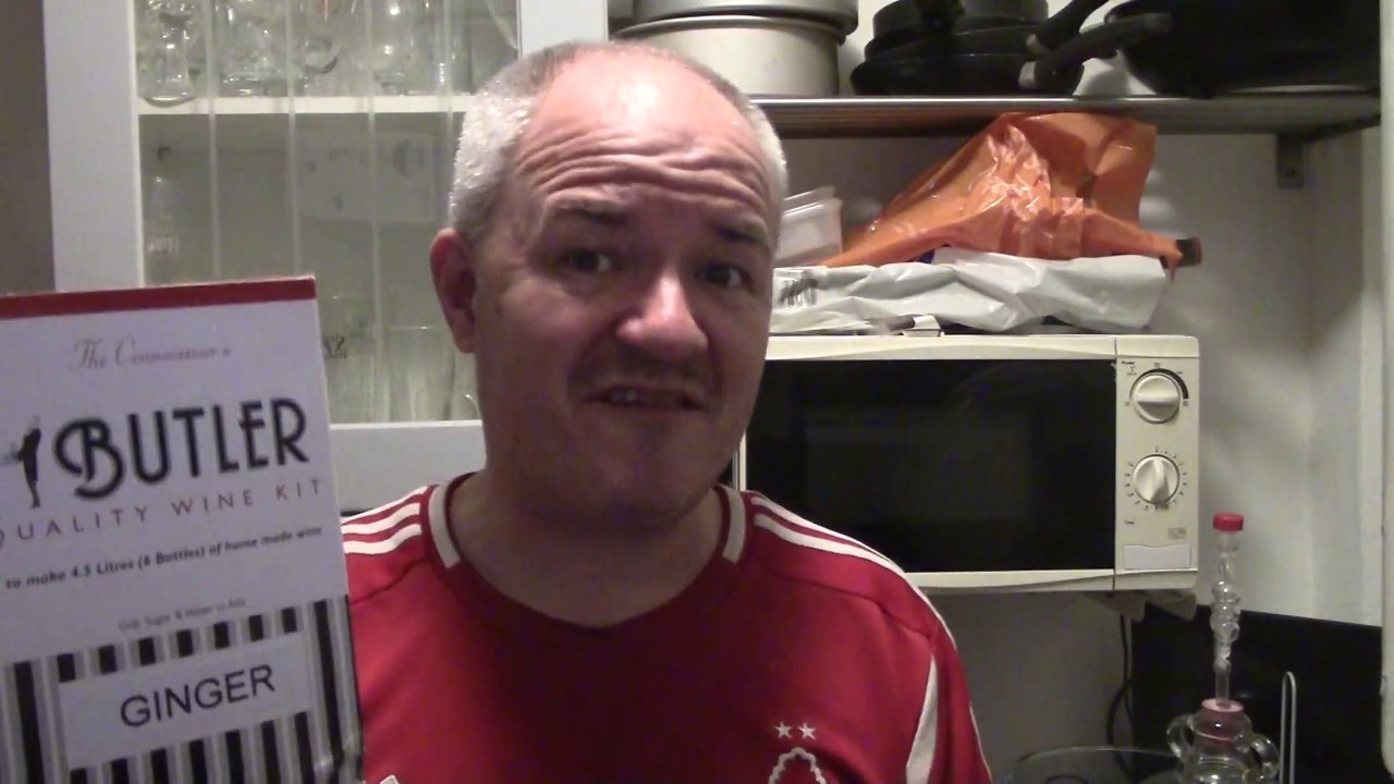 Homebrew Wine - Review #1090 - Butlers Ginger Wine Kit - YouTube