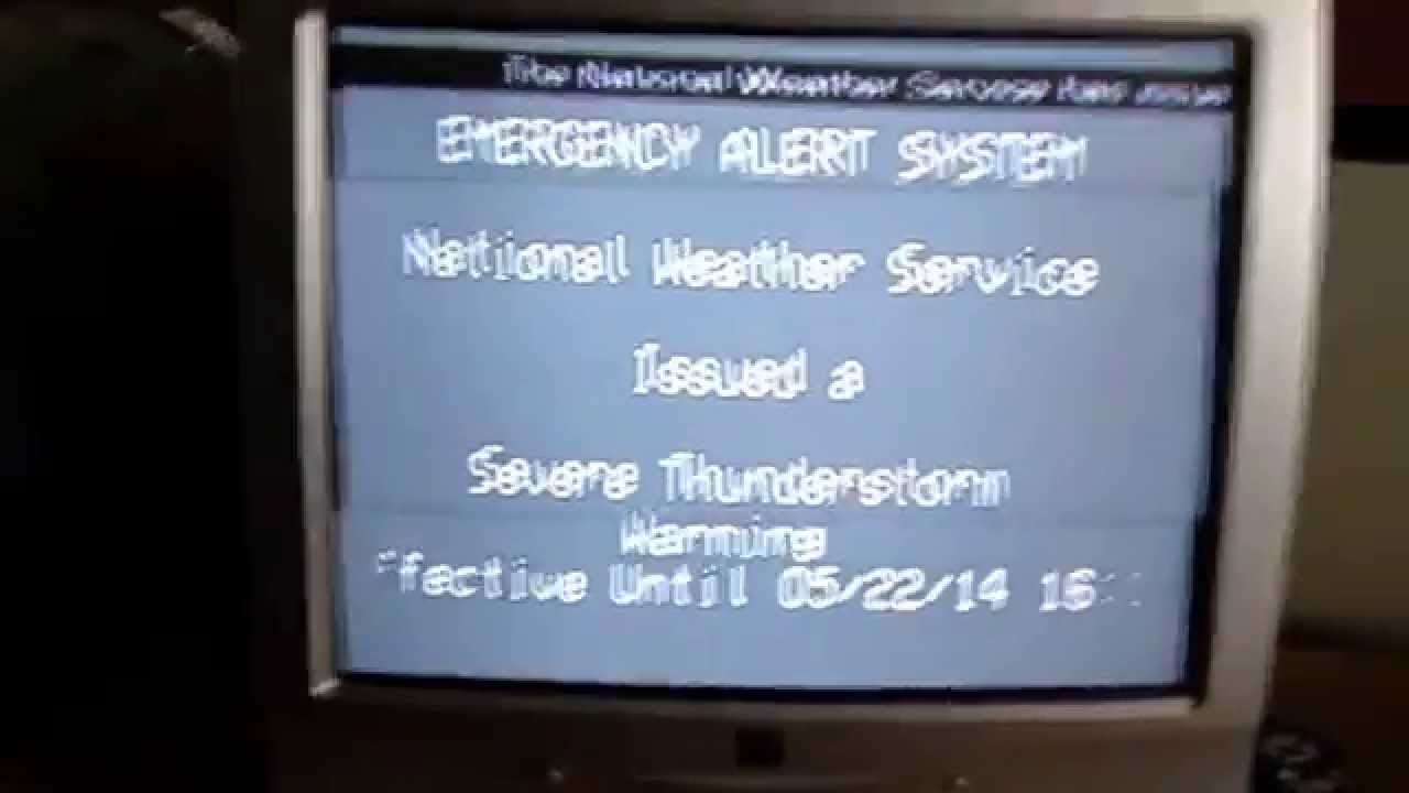 Eas Severe Thunderstorm Warning Youtube 7463