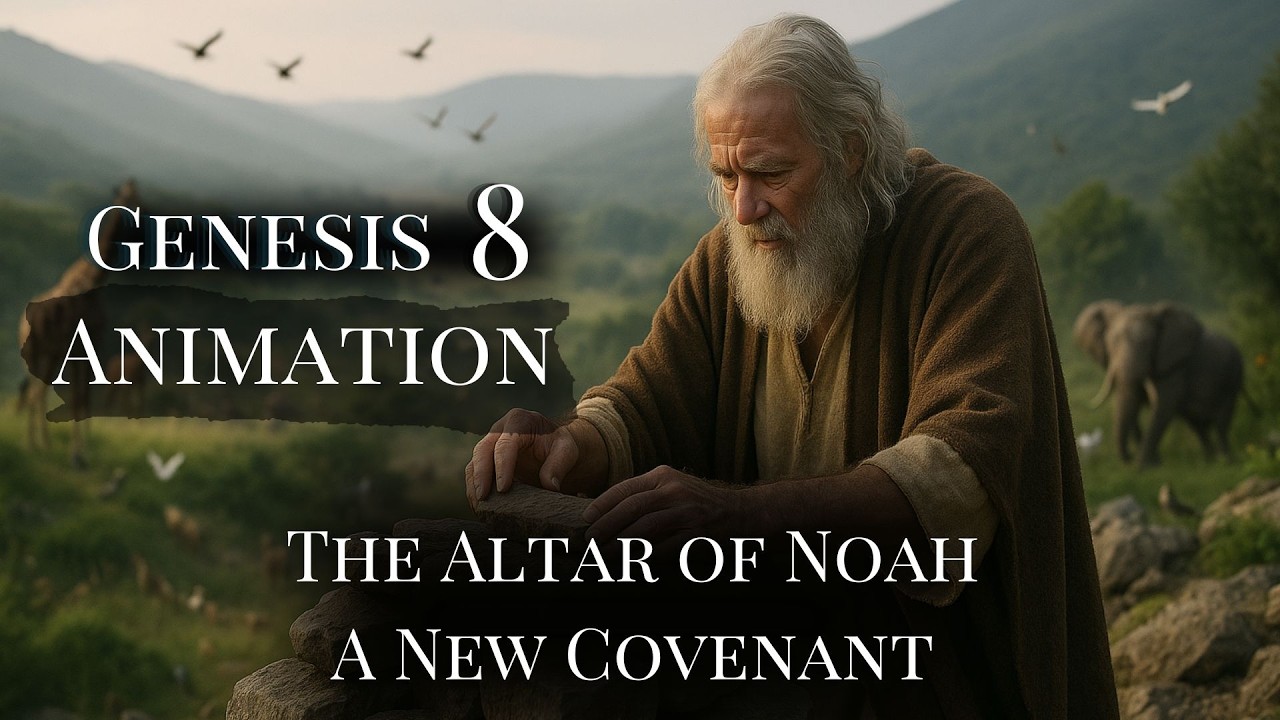 Genesis 08 | Visual Bible Animation | Noah Escapes Flood and Builds an ...