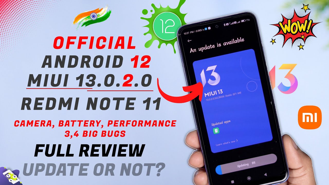 Full Review : Redmi Note 11 MIUI 13.0.2 Android12, New Bugs 😆, Camera ...