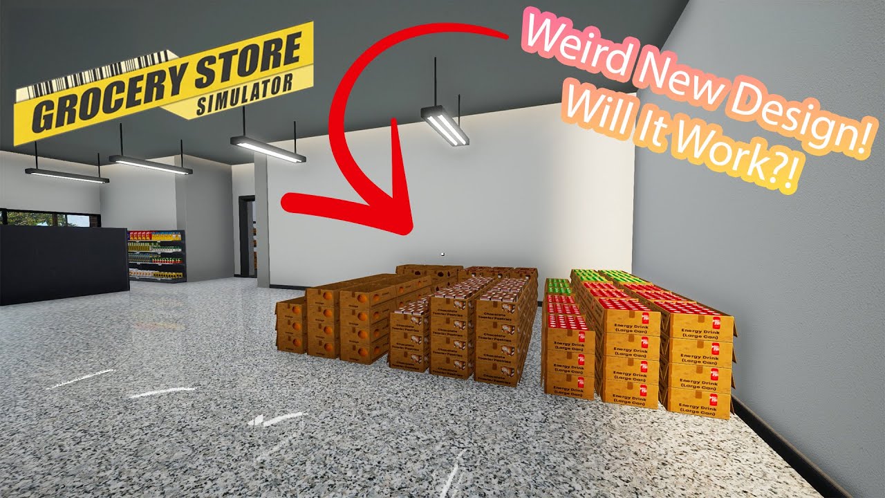 Grocery Store Simulator: Stocking NEW Products & Showcasing Our Fresh ...