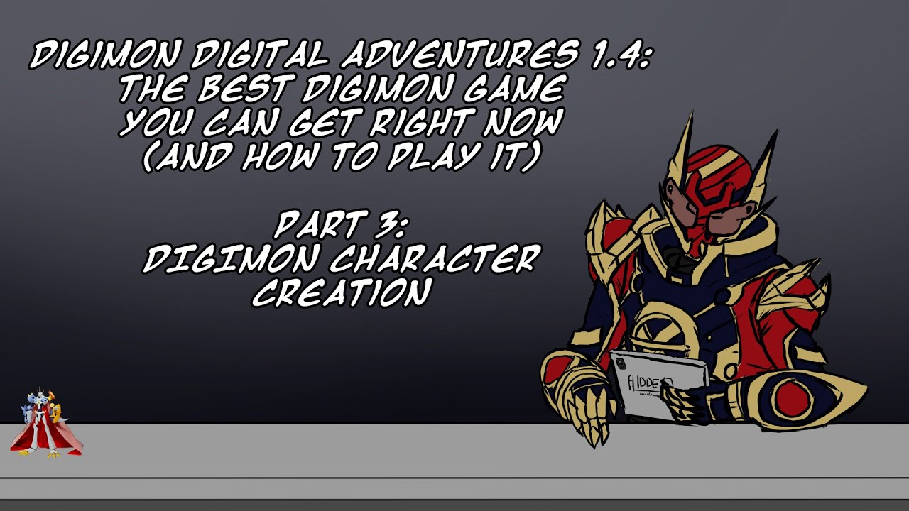 Digimon Digital Adventures 1.4 Overview - Part 3: Digimon Character ...