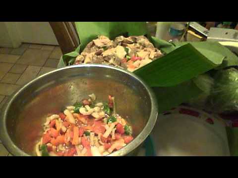 How to make Baho (Comida Nicaraguense) Part 2 - YouTube