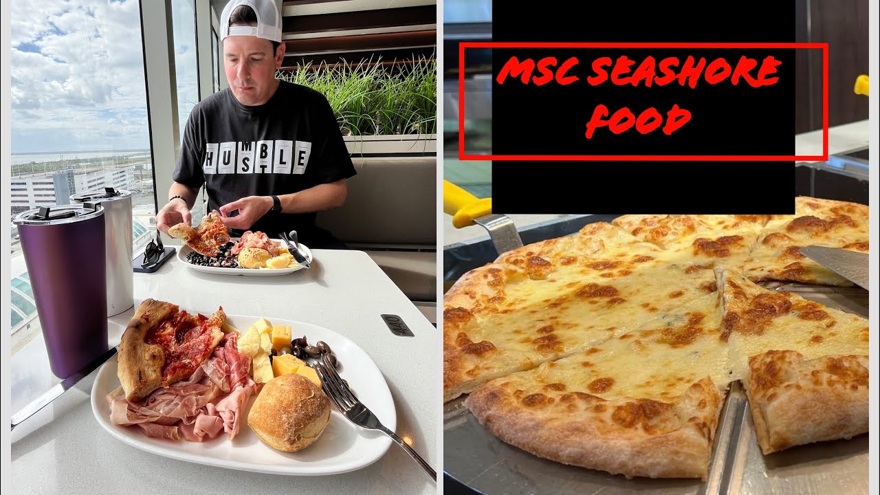 MSC Food Review: Seashore - YouTube