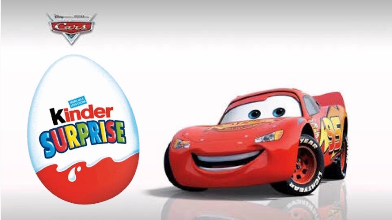 55 Kinder Surprise Surprise Eggs Cars Disney Pixar Cars 2