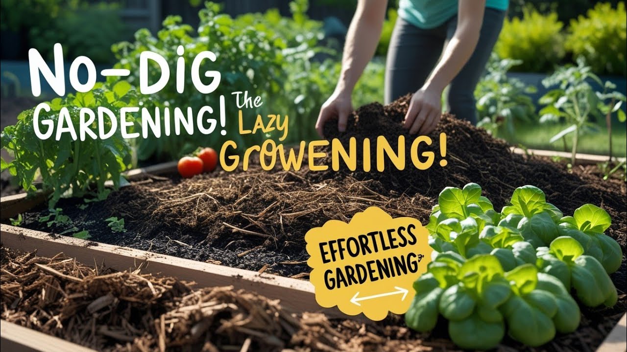 No-Dig Gardening: The Lazy Way To Grow Your Own Food - YouTube