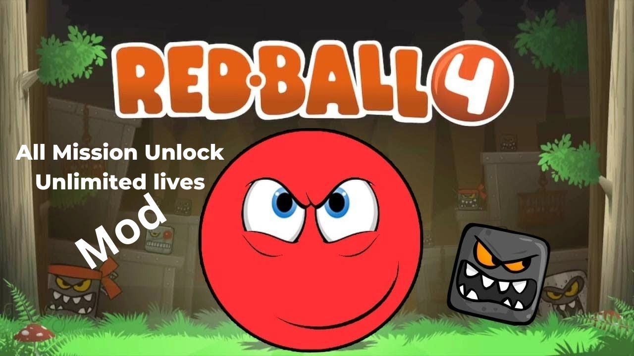 Red ball 4 game | red ball all boss | unlocked all mission mod game ...