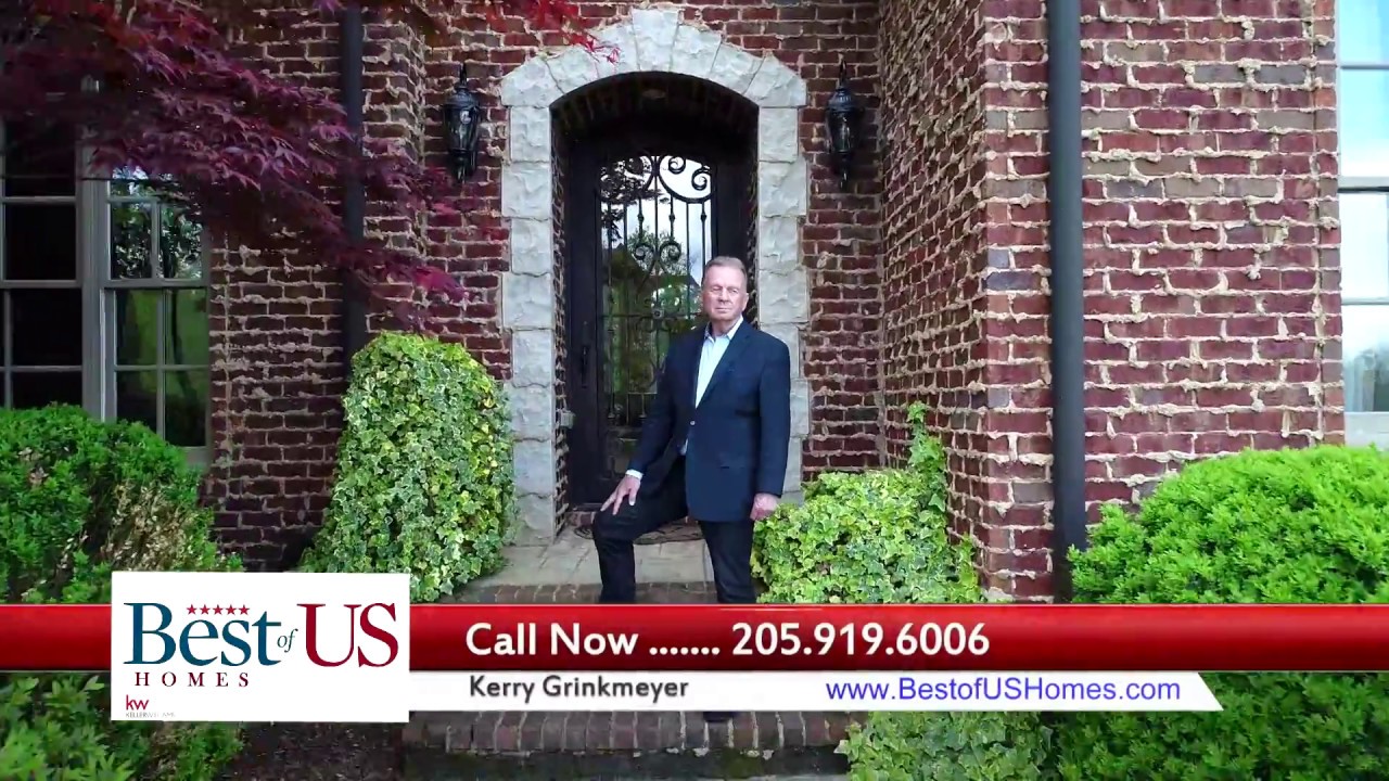 Moving to Birmingham AL: Luxury Home 1387 Legacy Drive Greystone - YouTube