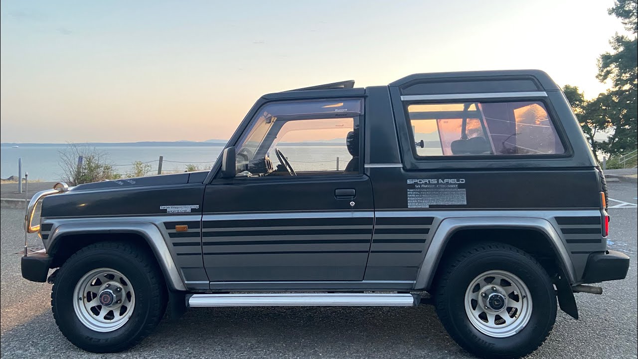 RARE DAIHATSU TURBO DIESEL RUGGER ROCKY TAFT FOURTRUCK made in Japan ...