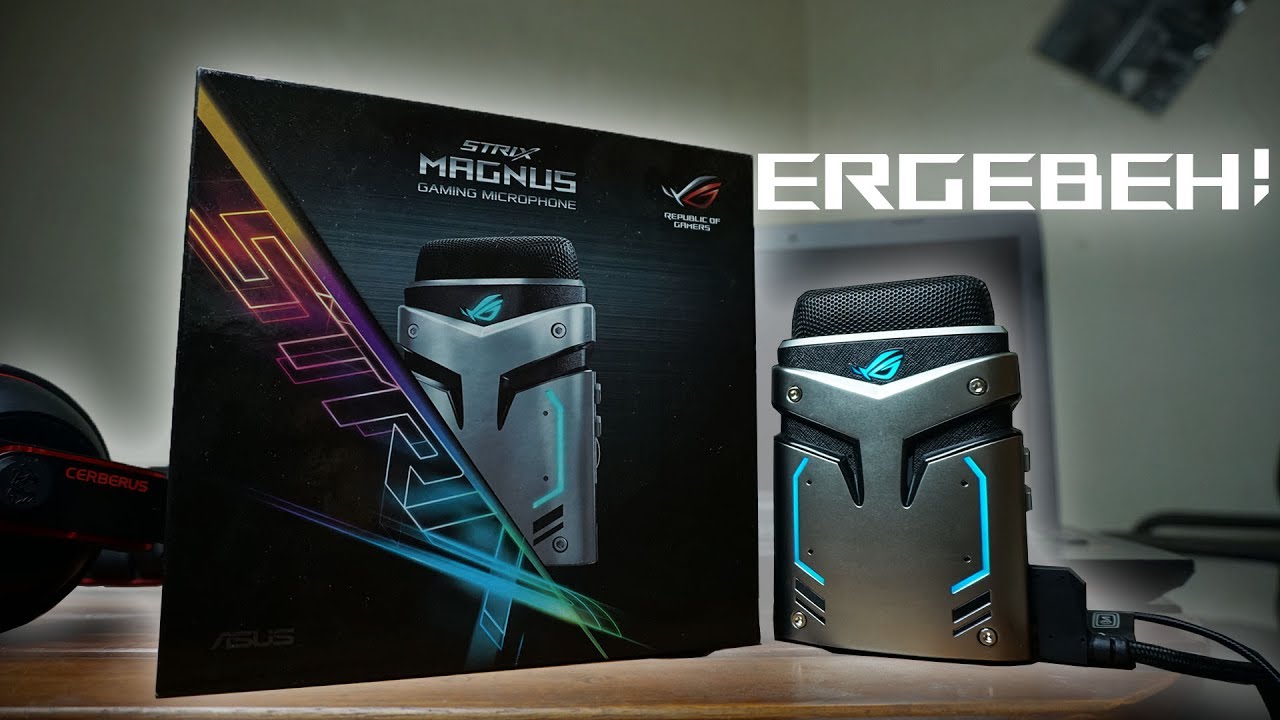 MICROPHONE ERGEBEH!!! | ASUS ROG STRIX MAGNUS - #ReviewBray - YouTube