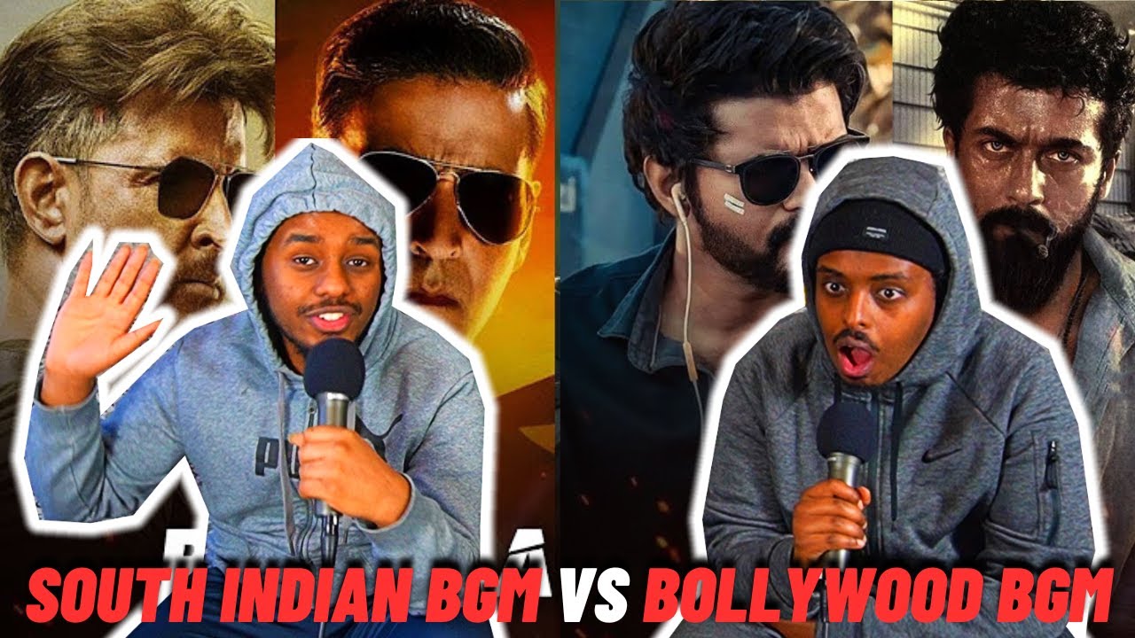 South Indian BGM Vs Bollywood BGM | Which one is the best? | REACTION ...
