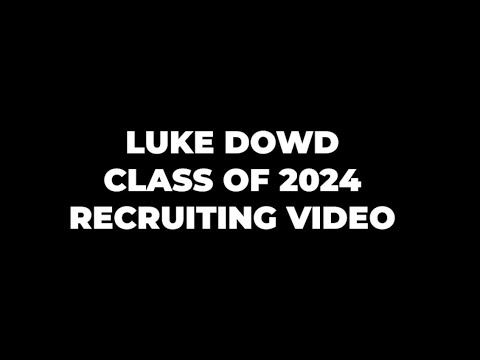 Luke Dowd - Manasquan, NJ (Class of 2024) - Recruiting Video - YouTube