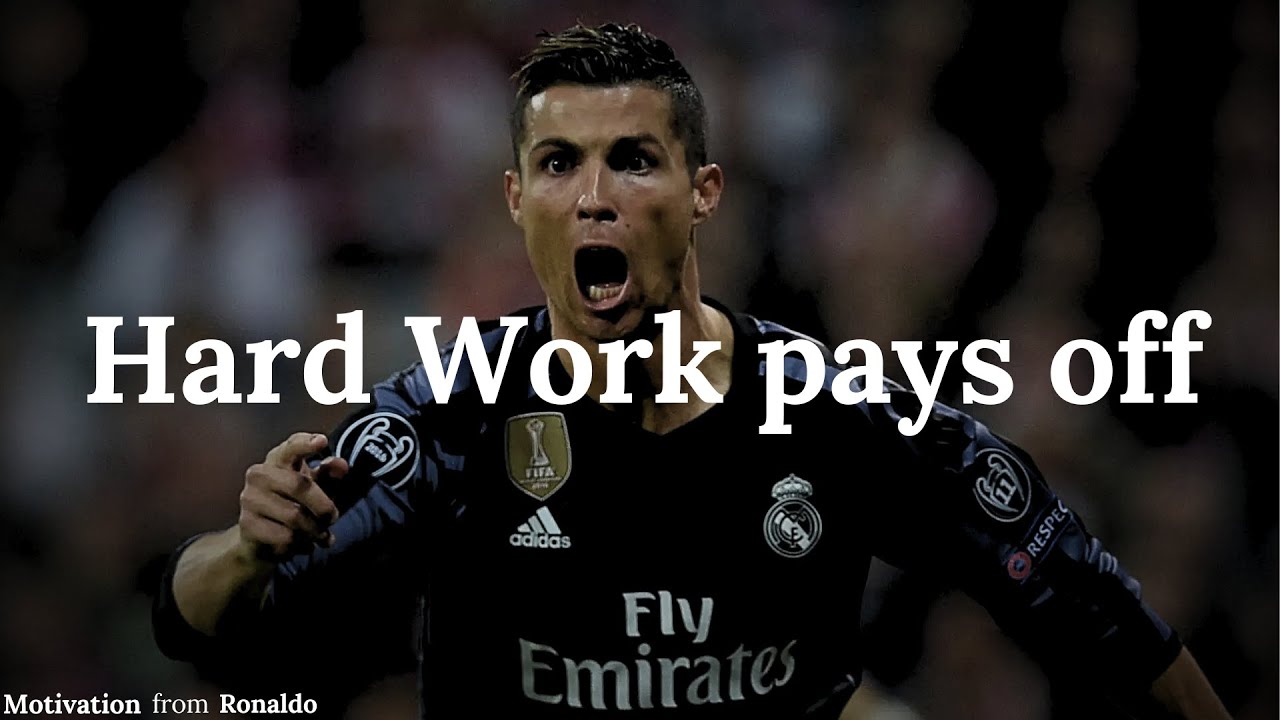 "My Job is to continue to work hard" Cr7 Motivation - YouTube