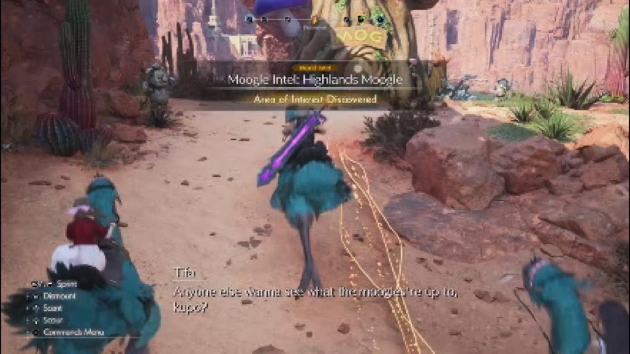 Rebirth How to Reach Moogle Intel Cosmo Canyon Moogle House Highlands ...