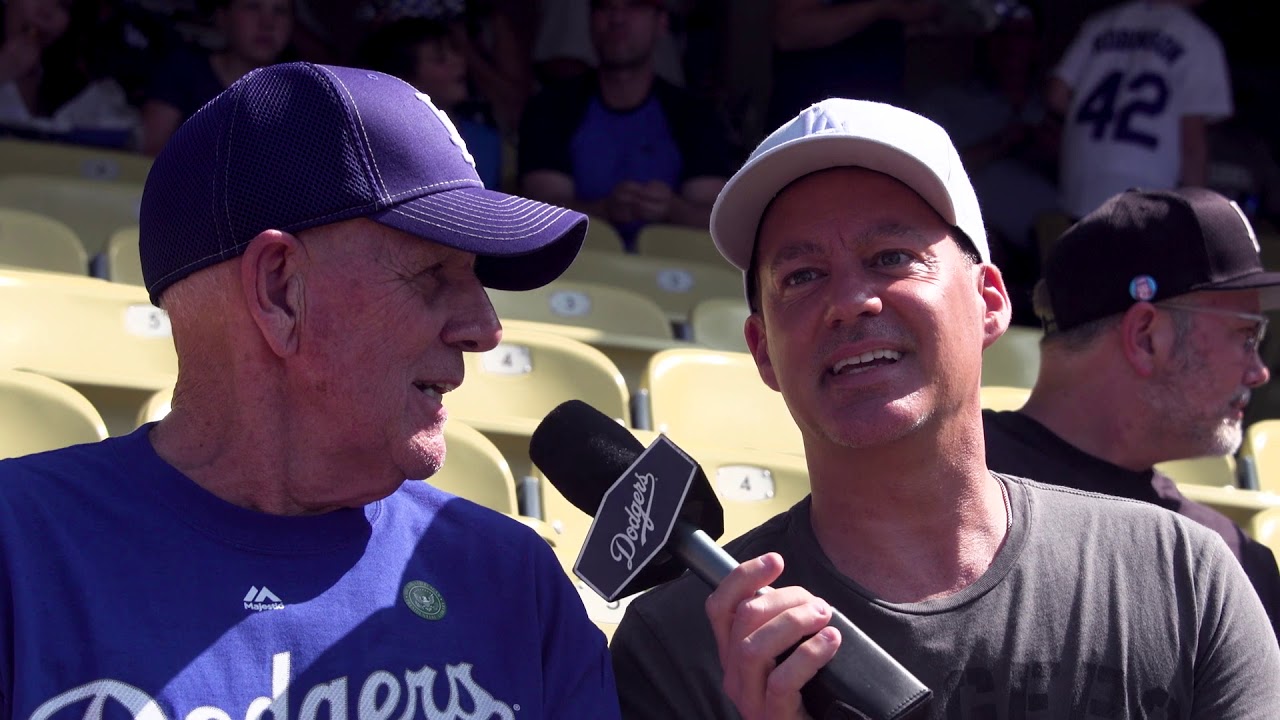 Father’s Day Surprise at Dodger Stadium - YouTube