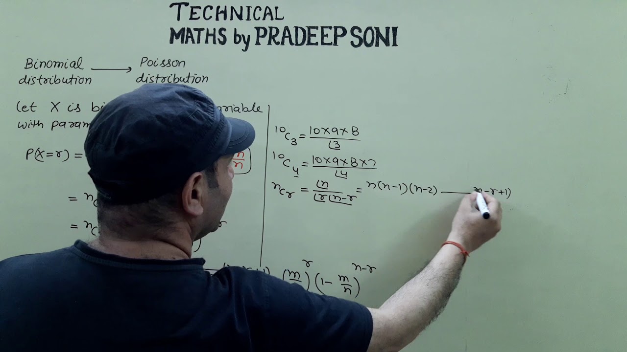 Difference between Binomial and Poisson distribution. Explanation of ...
