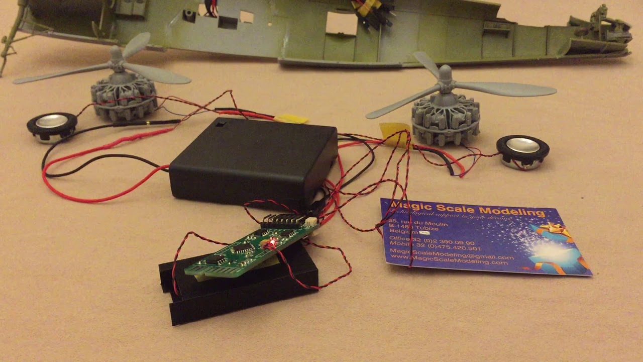 Magic Scale Modeling - HK Models - B25 Mitchell 1/32 - Prototype lights ...