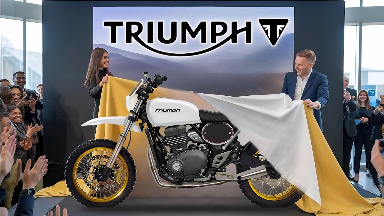 2025 NEW TRIUMPH 400 COUNTRY RIDE UNVEILED!! - YouTube