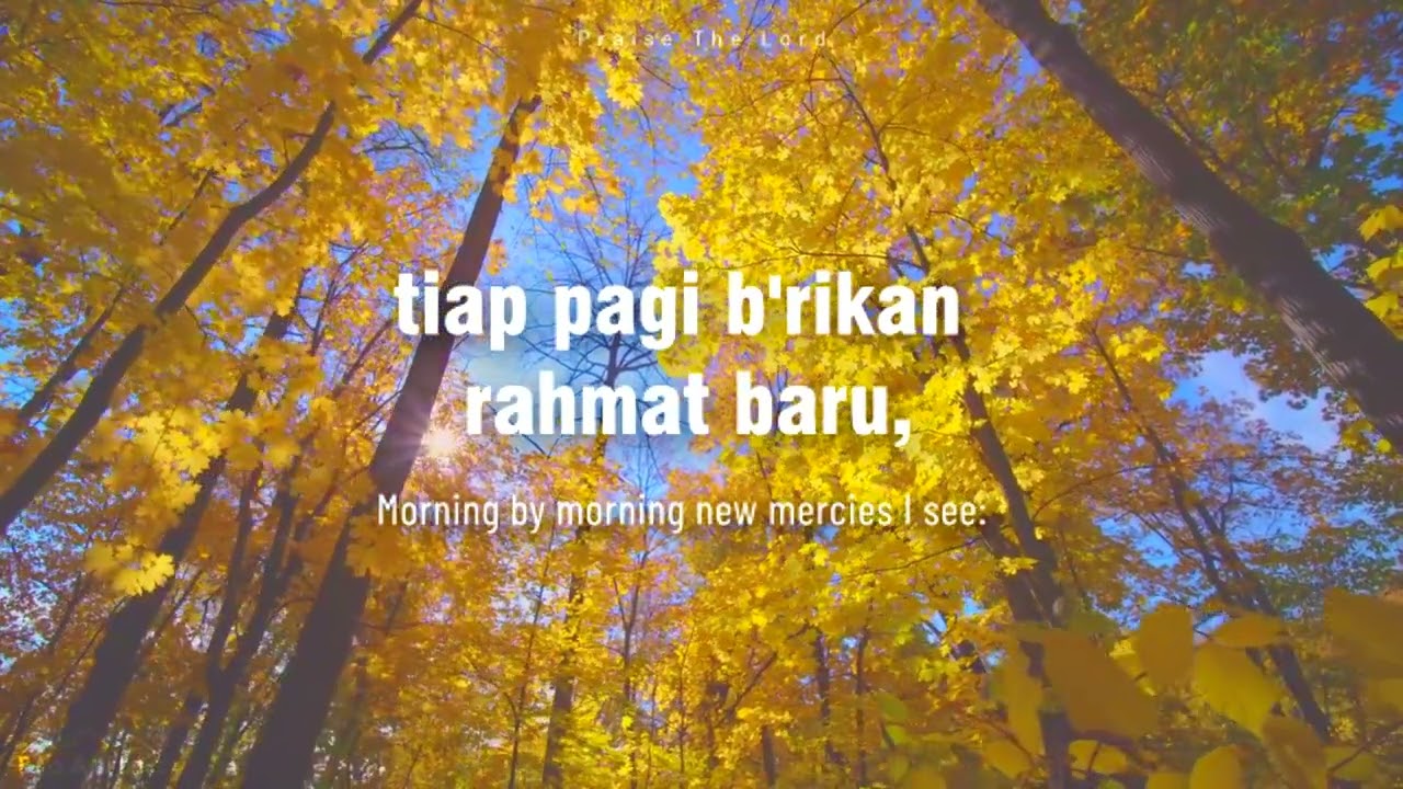 Besar Setia Mu (Great Is Thy Faithfulness) - Allah Yang Setia - YouTube